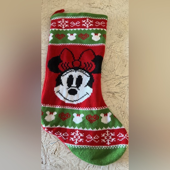 Disney | Holiday | Disney Minnie Mouse Christmas Stocking | Poshmark